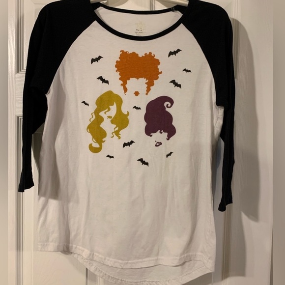 Spirit | Tops | Nwt Hocus Pocus Baseball Shirt Size Xxl | Poshmark